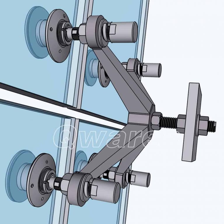 Qwares® Spider Fittings for Glass Curtain Wall | Glass Spider Fittings